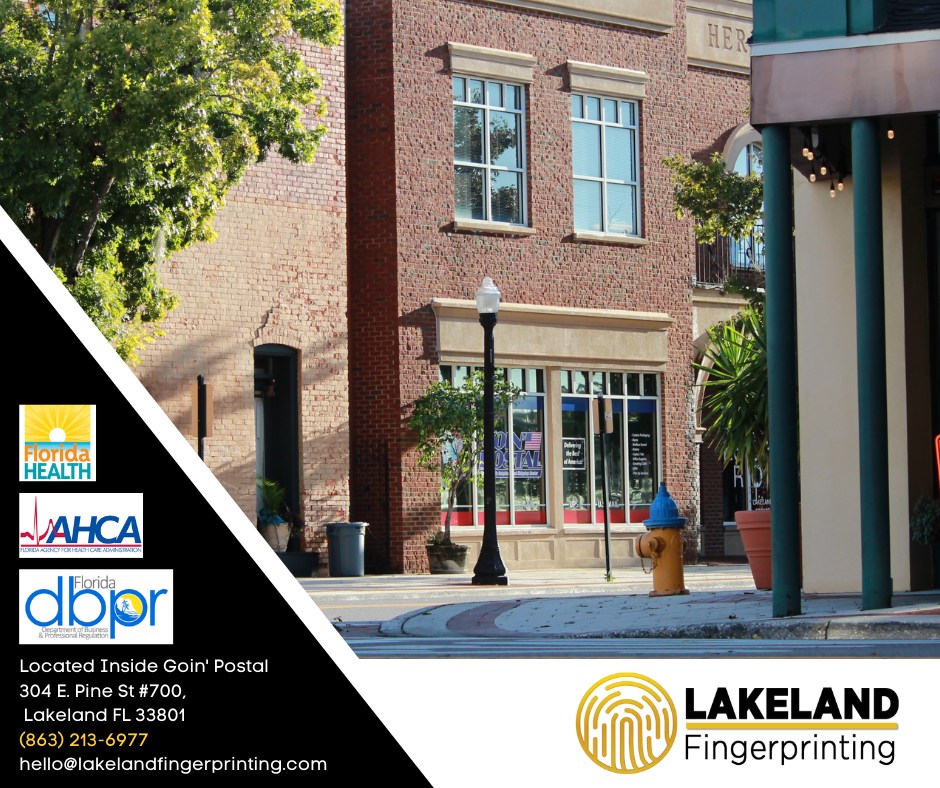 Lakeland Fingerprinting: FDLE Livescan Service Provider